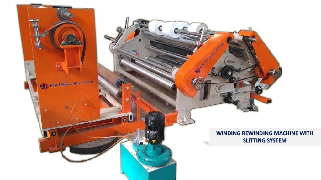 Winding Rewinding Machine With Slitting System | Slitting Machine